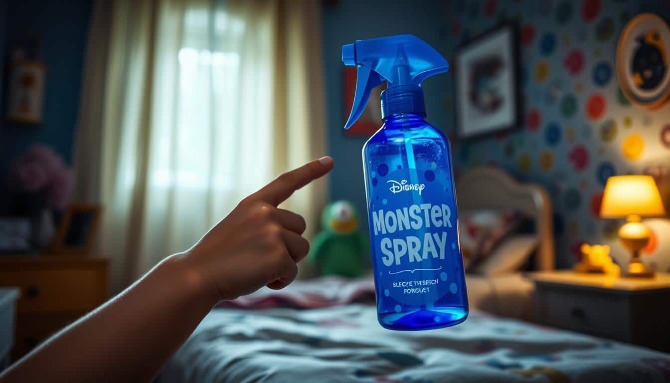 Monsterspray gegen naechtliche Angst
